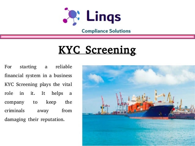 KYC Screening | PDF