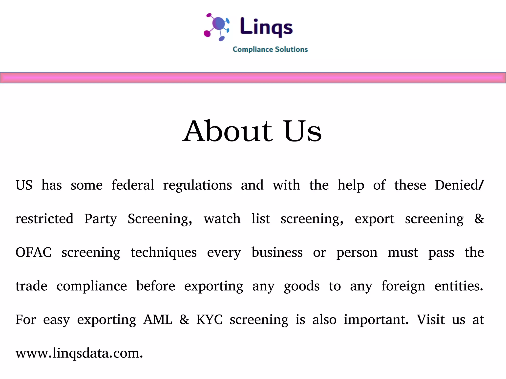 Know Your Counterpart | PDF