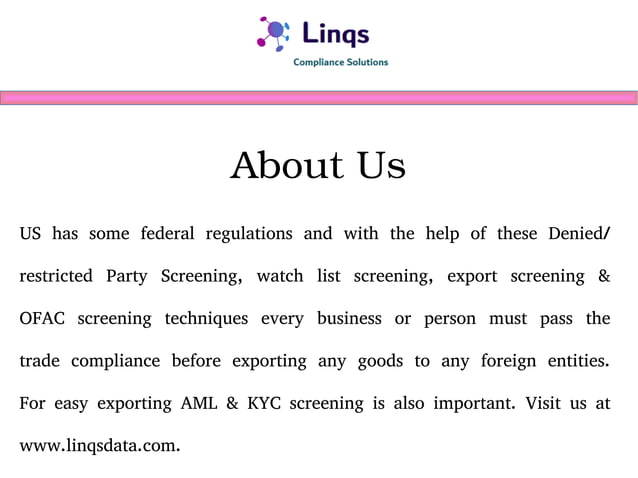 Know Your Counterpart | PDF