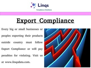Export Compliance | PPT