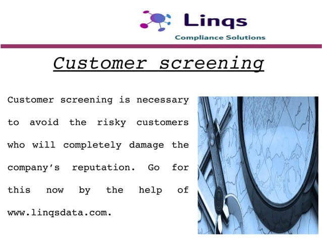 AML Screening | PPT