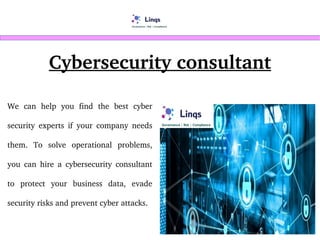 Cybersecurity consultant | PDF