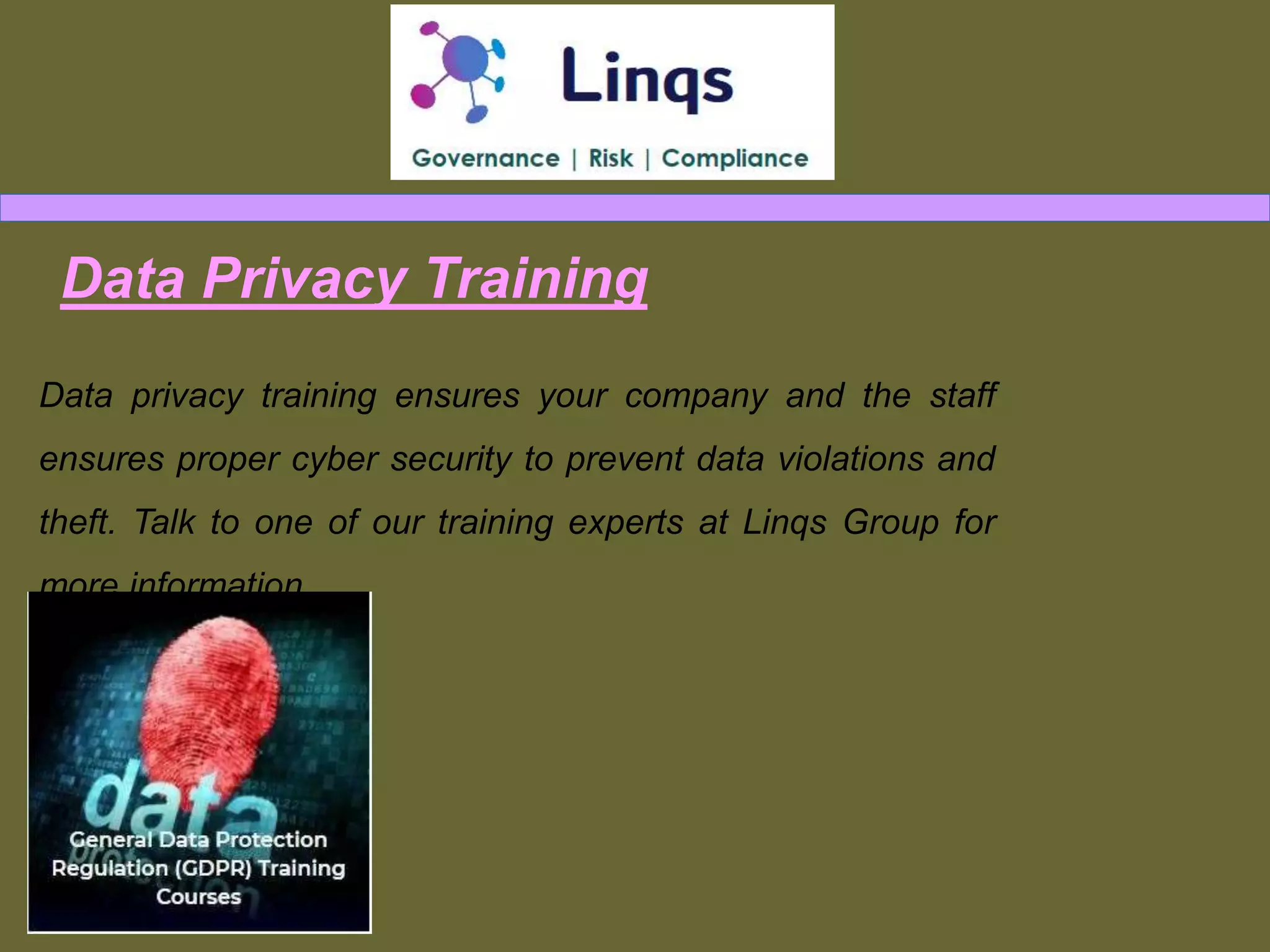 Data Privacy Training | PPT