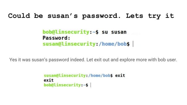 Linux Privilege Escalation With Lin Security Ppt