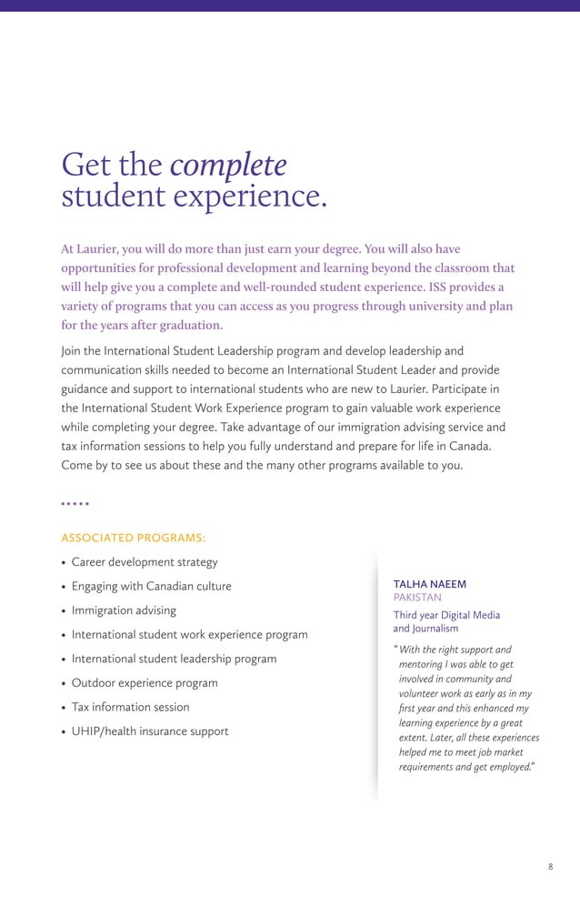 Guide to International Student Success | PDF