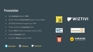 Lint, coverage, doc, autocompletion, transpilation, minification... powered by ast | PPT