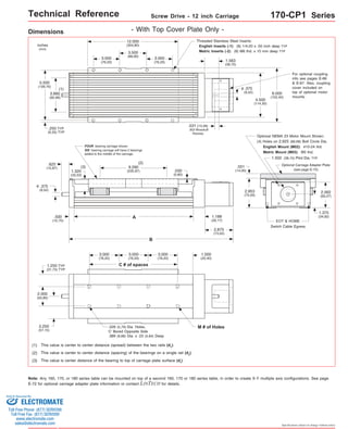 Lintech 170series specsheet | PDF