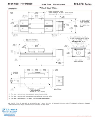 Lintech 170series specsheet | PDF