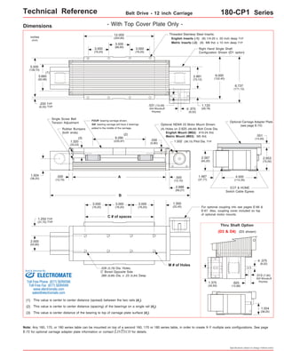 Lintech 180series specsheet | PDF