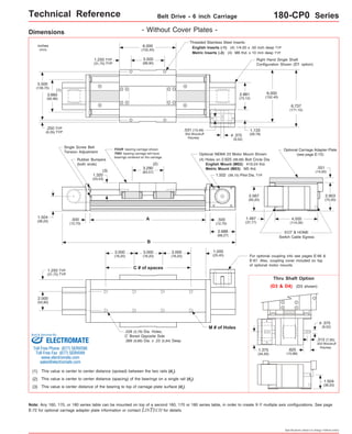 Lintech 180series specsheet | PDF
