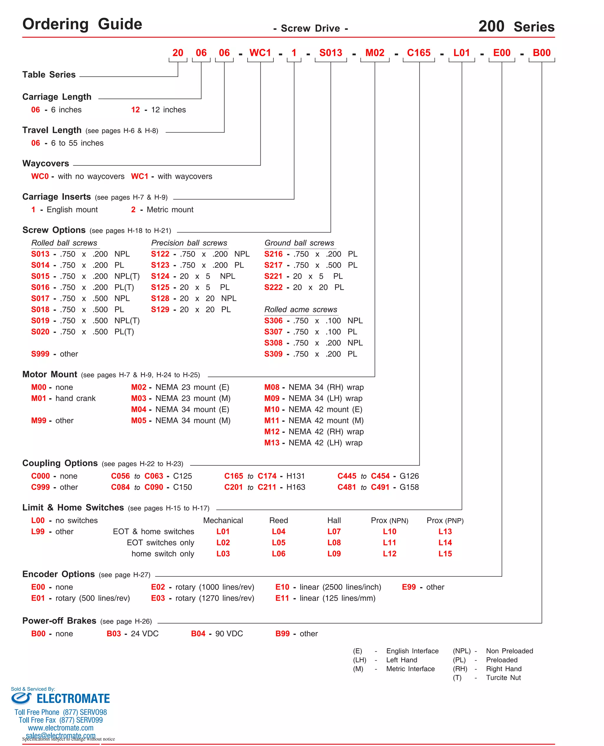 Lintech 200series catalog | PDF