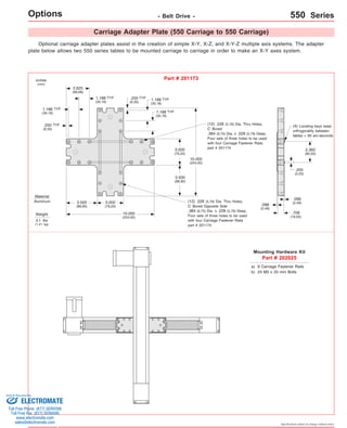 Lintech 550series catalog | PDF