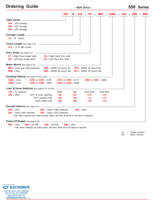 Lintech 550series catalog | PDF