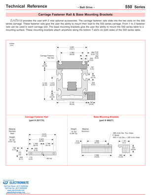 Lintech 550series catalog | PDF