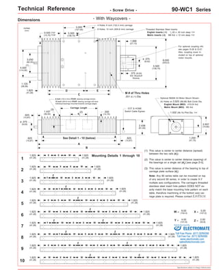 Lintech 90series specsheet | PDF