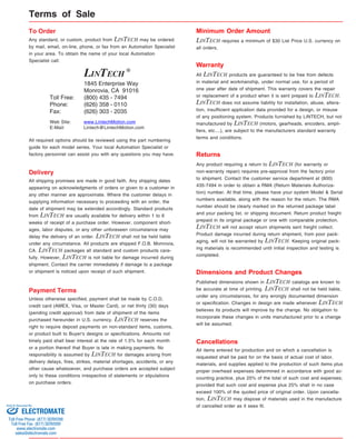 Lin tech miniature_profile_rail_catalog | PDF