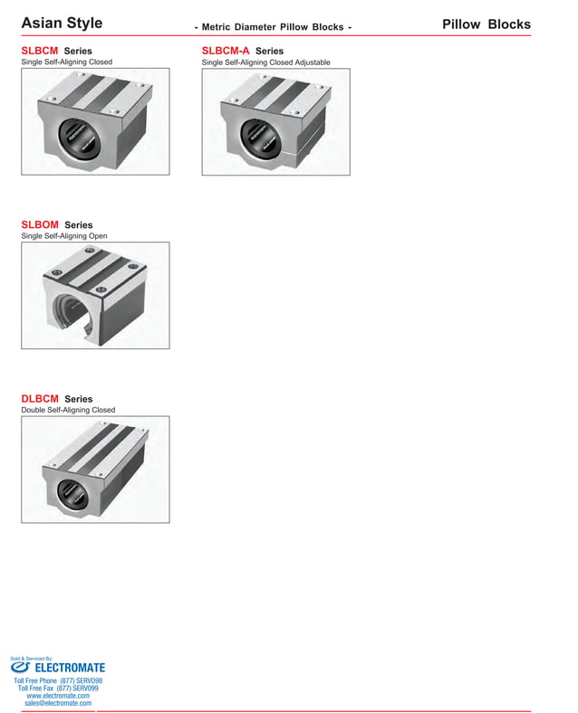 Lintech round rail_bearings_specsheet | PDF | Physics | Science