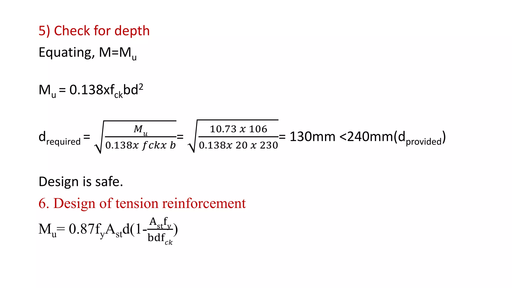 Design of RCC Lintel | PPTX