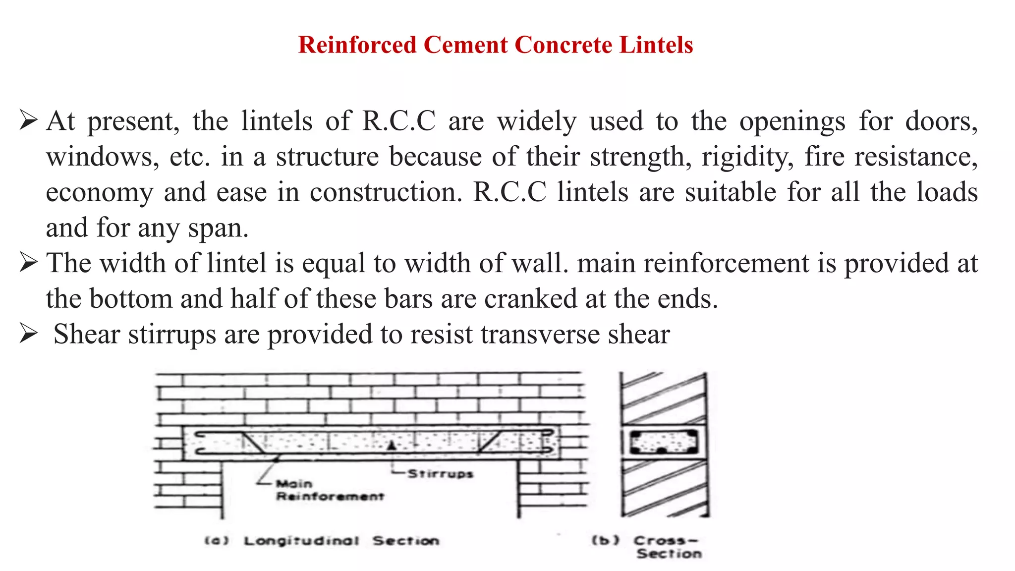 Design of RCC Lintel | PPTX