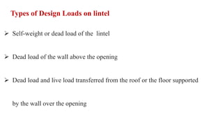 Design of RCC Lintel | PPTX