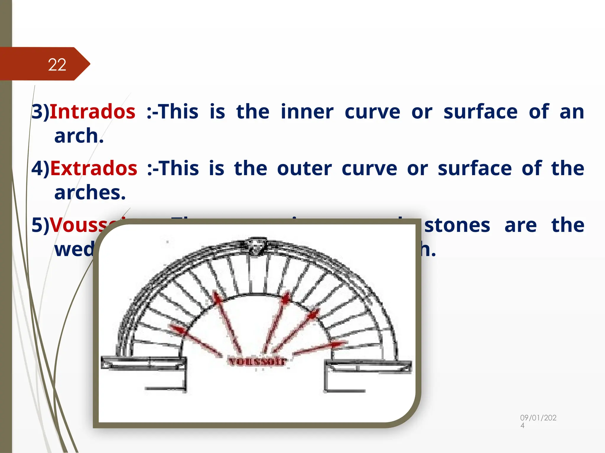 Lintel and Arches Interrior details arches | PPT