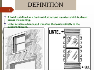 Lintel and Arches Interrior details arches | PPT