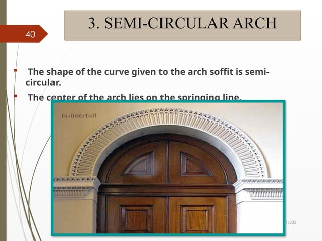 Lintel and Arches Interrior details arches | PPT