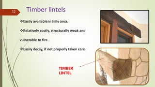 Lintel,roof,beam,striar (by sonani jemish).pptx | Civil Engineering ...