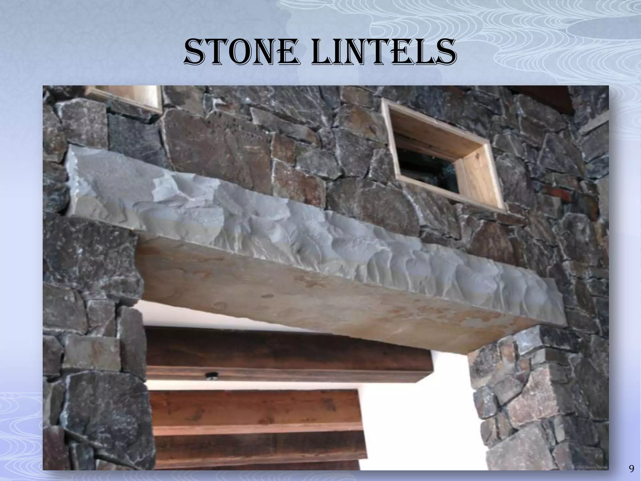 Lintels and arches in construction | PPTX
