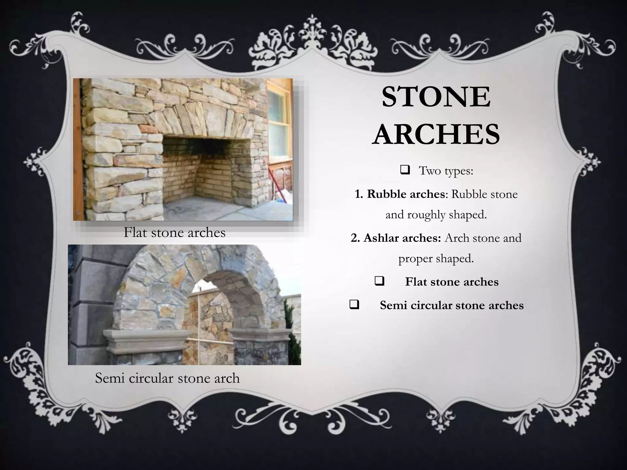 Lintels and arches | PPTX