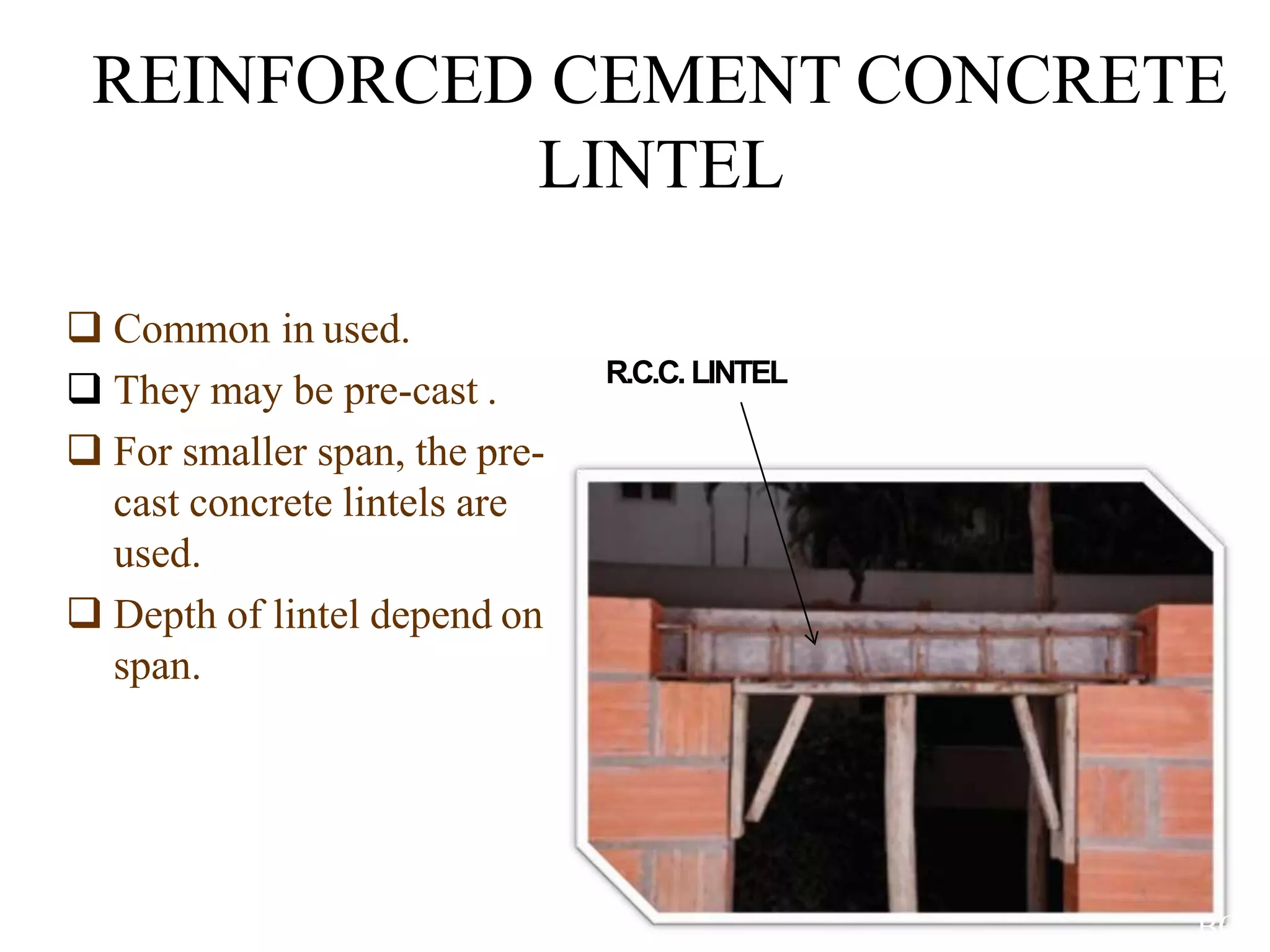 Lintels and arches | PPTX