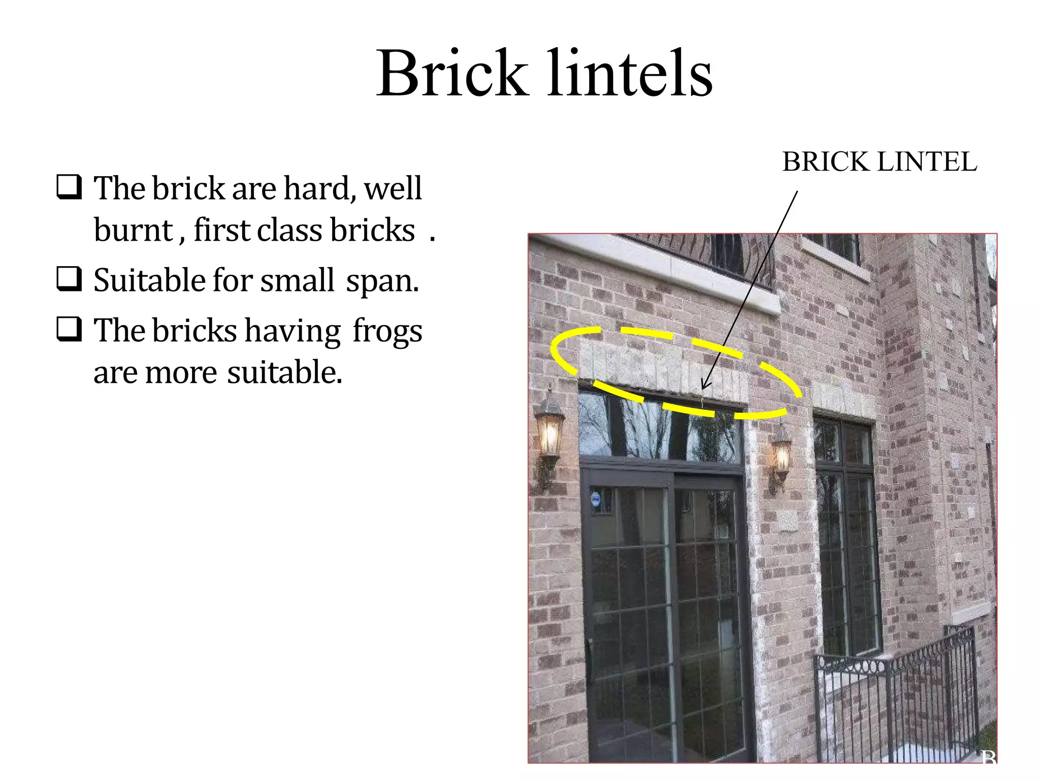 Lintels and arches | PPTX