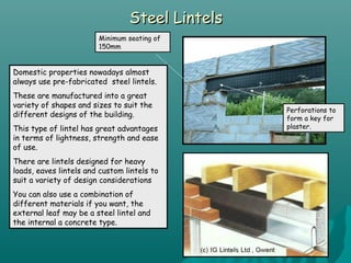 Lintels and Beams | PPT