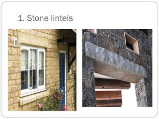 Lintels & Arches notes of Building Construction | PDF