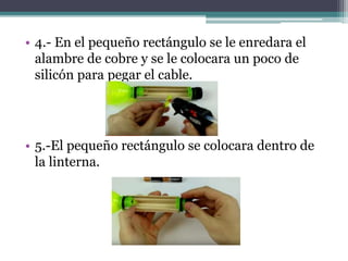 Linterna casera | PPTX