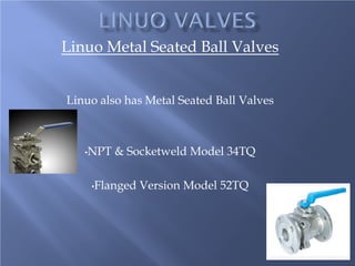 Linuo Industrial Valves Presentation | PDF