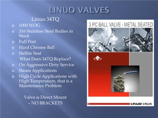 Linuo Industrial Valves Presentation | PDF
