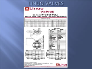 Linuo Industrial Valves Presentation | PDF