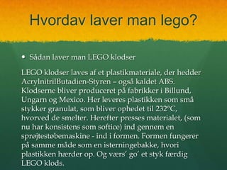 Linus lego-præsentation | PPTX