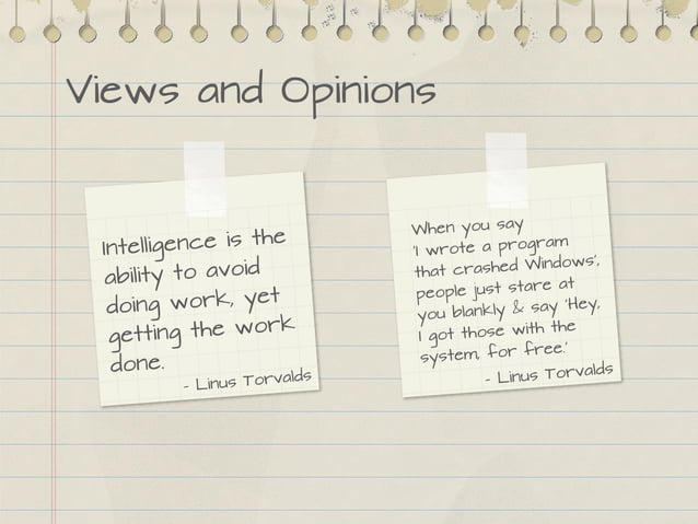 Linus Benedict Torvalds - Creator of Linux | PPT