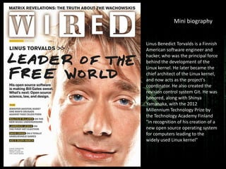 Linus Torvalds inspired me | PPT