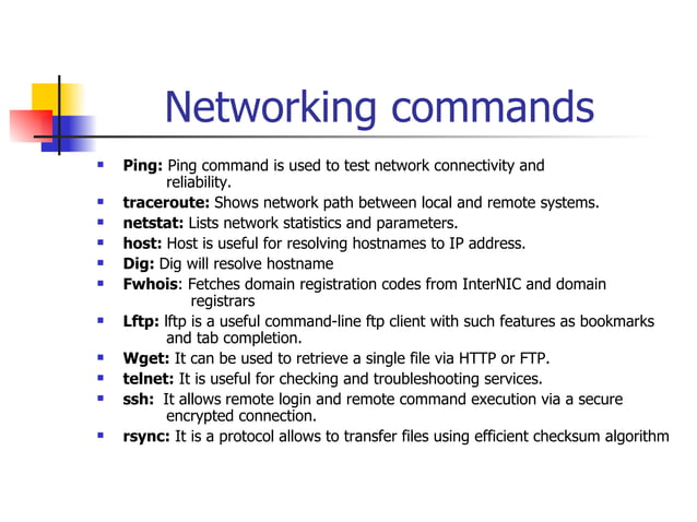 Unixlinux Basic Commands And Shell Script 4593