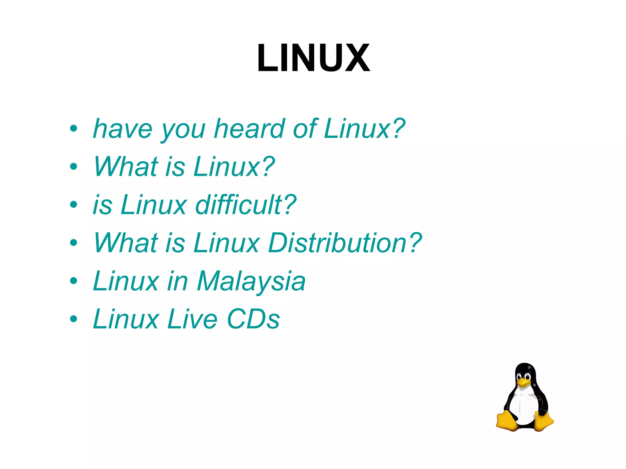 Linux | PPT