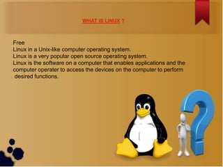 Linux | PPTX