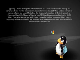 A general Overview of linux !! | PPT