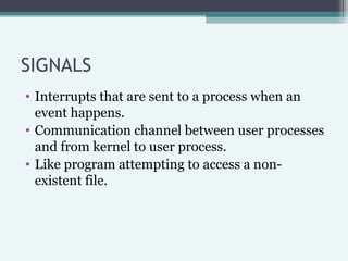 signals & message queues overview | PPT