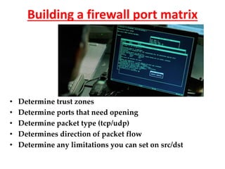 Linux and firewall | PPTX