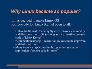 Linux Information | PPT