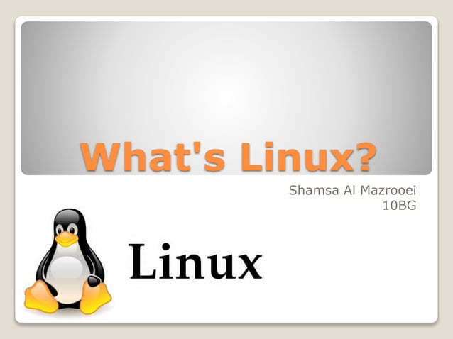 Linux | PPT