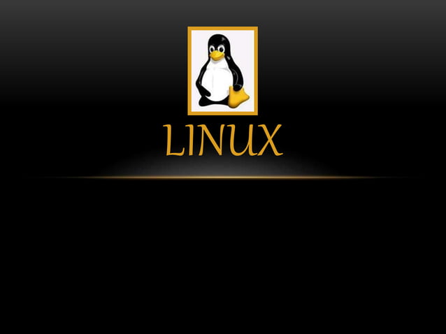 what is LINUX ? presentation. | PPTX | Operating Systems | Computer ...